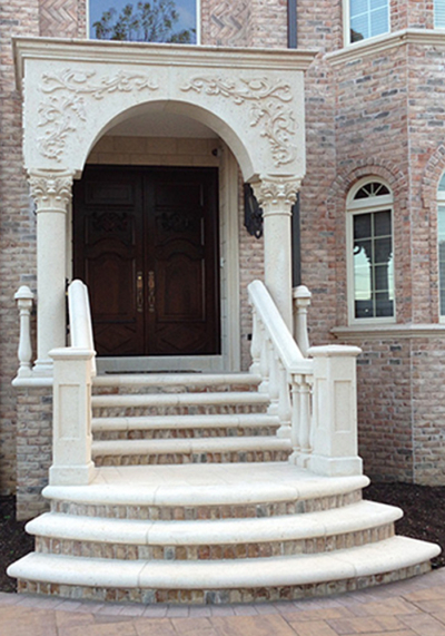 Concrete Steps and Stair Treads - Coral Cast